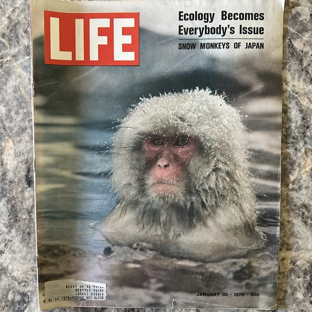 LIFE MAGAZINE JANUARY 30 1970 Ecology Becomes Everyone's Issue £7.85 ...