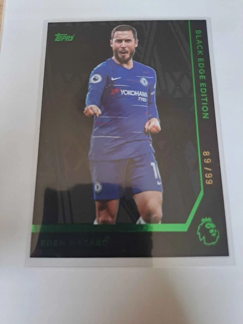 TOPPS PREMIER LEAGUE 2025/26 Black Edge Edition Eden Hazard /99 £29.80 ...