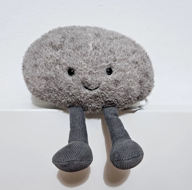 FAST SHIPPING 100% Genuine Jellycat Amuseables Pebble A6PBL BNWT + Dust ...