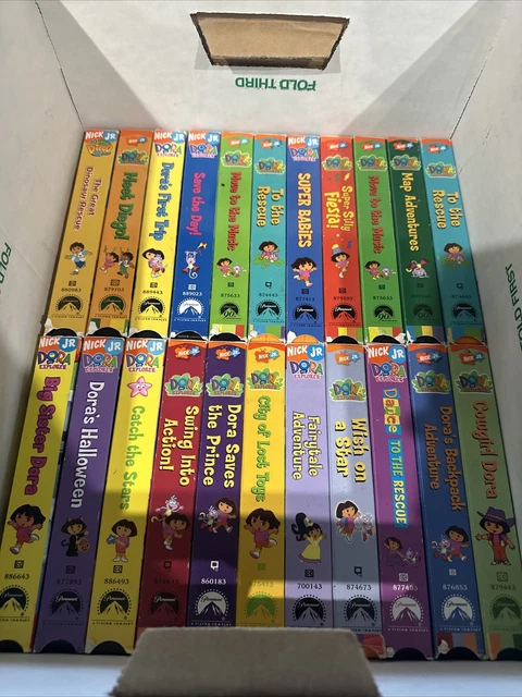 DORA THE EXPLORER vhs NICK JR GO DIEGO GO LOT £113.92 - PicClick UK