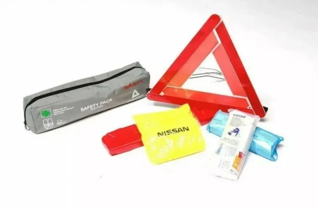 GENUINE NISSAN FIRST Aid & Break Down Emergency Safety Boot Kit Pack ...