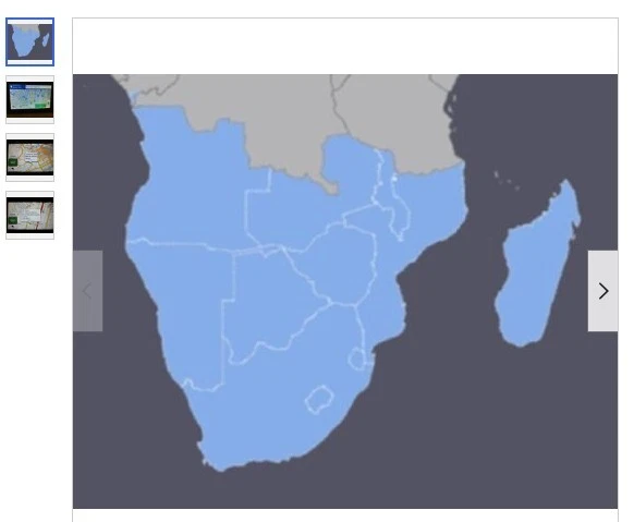 SOUTHERN AFRICA GPS Map 2023 for Garmin - Used for South Africa $2.00 ...