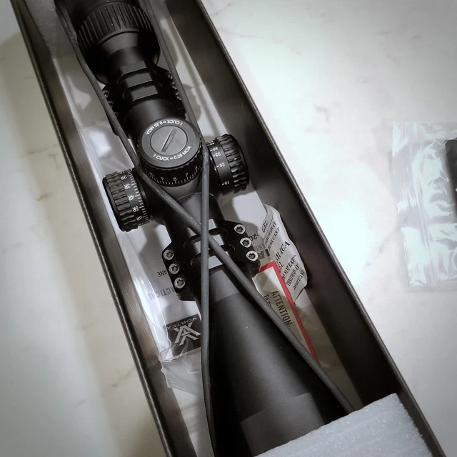 VORTEX 6-24X50 DIAMONDBACK Tactical FFP Riflescope (EBR-2C MOA Reticle ...