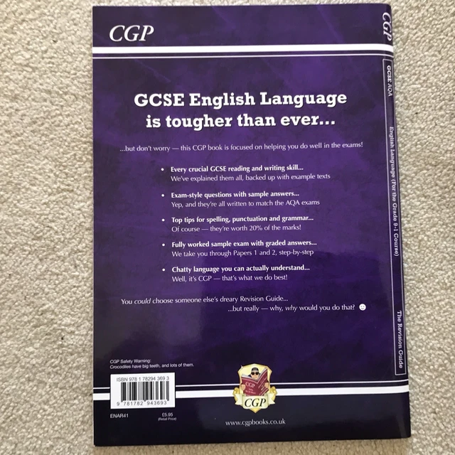 NEW GCSE ENGLISH Language AQA Revision Guide - for the Grade 9-1 Course ...