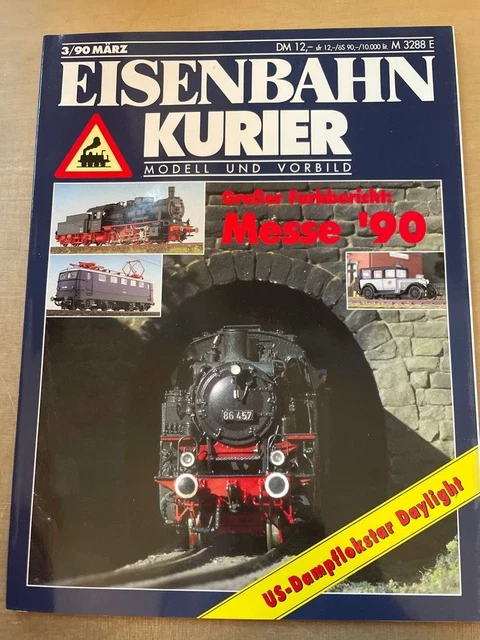 EISENBAHN KURIER. 3/90 März, Nr. 210. Modell und Vorbild. Schumacher, Wolfgang ( EUR 20,00 ...