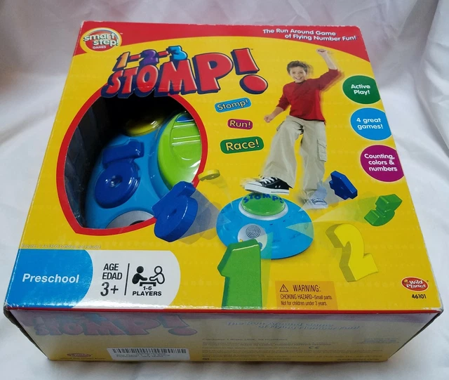 WILD PLANET 1-2-3 STOMP! Preschool Game EDUCATIONAL MATH NUMBERS $49.99 ...
