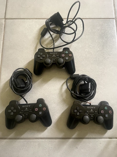 LOT DE 3 manettes Dualshock 2 Officielles Sony PS2 EUR 49,99 - PicClick FR