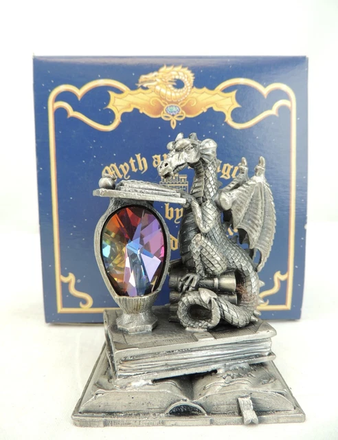 TUDOR MINT MYTH & Magic 3130: Studious Dragon (A. G. Slocombe) Pewter ...