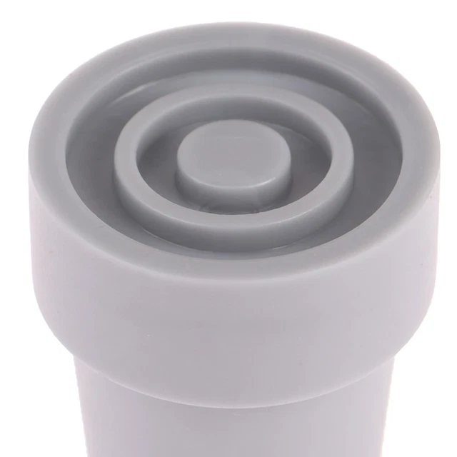 WALKING STICK CANE Crutch Pad Rubber Heavy Duty Metal Ferrules End ...