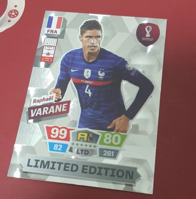 PANINI 2022 RAPHAEL Varane Adrenalyn FIFA World Cup Qatar XL Limited Edition £72.02 - PicClick UK