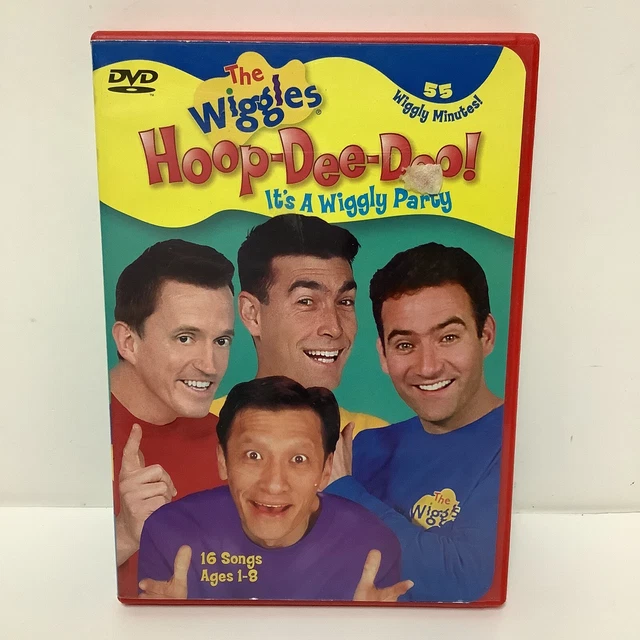 THE WIGGLES: HOOP-DEE-DOO! It's a Wiggly Party DVD 2002 Original 16 ...