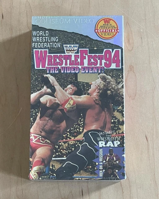 WWF WRESTLEFEST 94 The Video Event Sealed VHS Coliseum Video WCW Razor Ramon £373.70 - PicClick UK