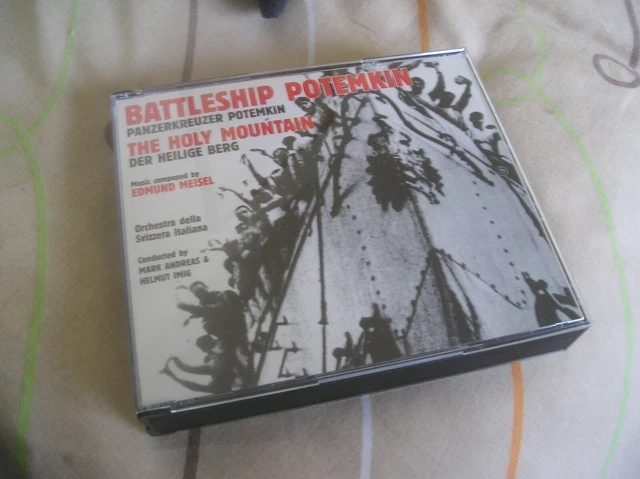 EDMUND MEISEL BATTLESHIP Potemkin & The Holy Mountain [Audio CD] OOP 2 ...