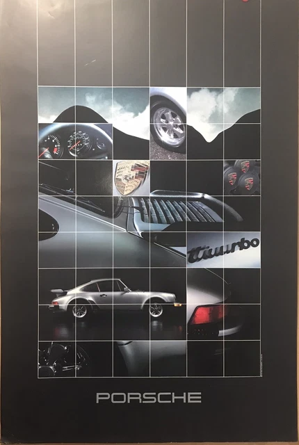 PORSCHE 930 TURBO Collage - Very Hard to Find Rare Original 1983 Car ...
