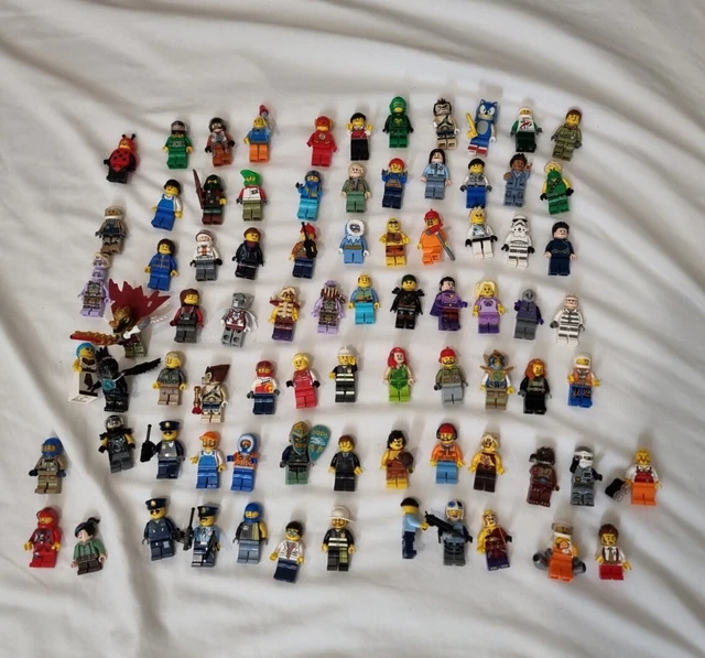 LEGO LOTS OF Minifigures Job Lot Bundle 81 Figures Rare. £52.00 ...