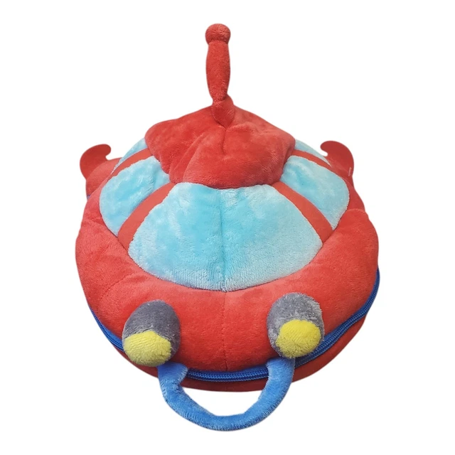 DISNEY STORE LITTLE Einsteins Pat Pat Rocket Backpack Red Soft Plush ...