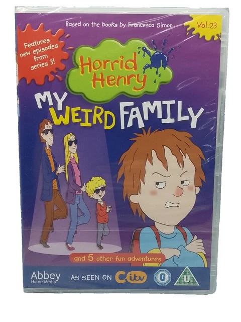 HORRID HENRY - My Weird Family - Dvd - (New & Sealed) £3.89 - PicClick UK