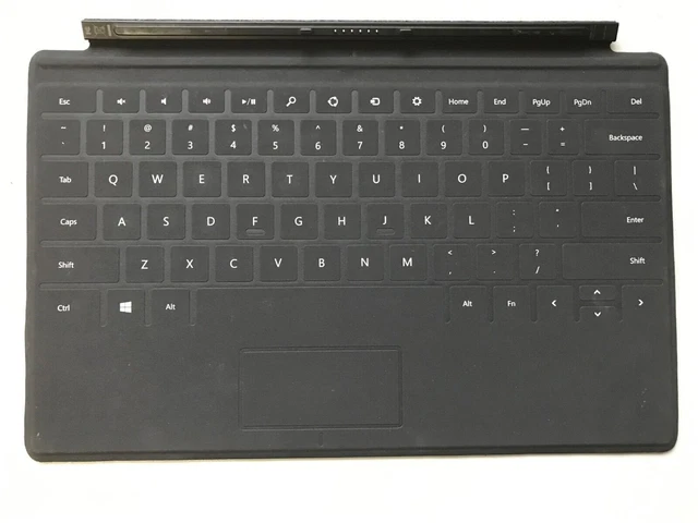 TASTATUR MICROSOFT SURFACE Touch Cover Keyboard 1515 grau Surface Pro ...