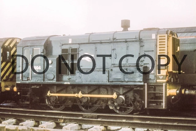 UK DIESEL TRAIN Railway Photograph Of Class 08 D3994. Rm08-564 £1.70 ...