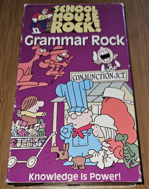 SCHOOLHOUSE ROCK! - Grammar Rock (VHS, 1995) £2.33 - PicClick UK