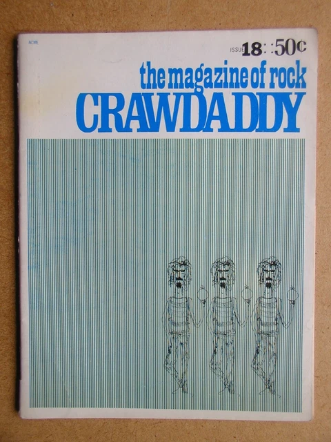 CRAWDADDY MAGAZINE. #18, September 1968. Sly and the Family Stone ...