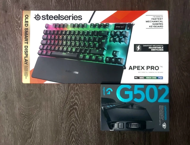 STEELSERIES APEX PRO Tkl Mechanical Gaming Keyboard - UK English 2023 ...