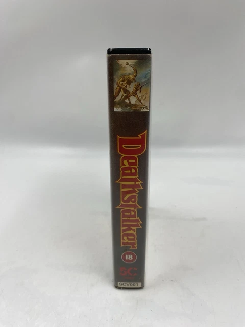 DEATHSTALKER BIG BOX VHS Home Video Horror Pre Cert RARE 1983 PAL £99. ...