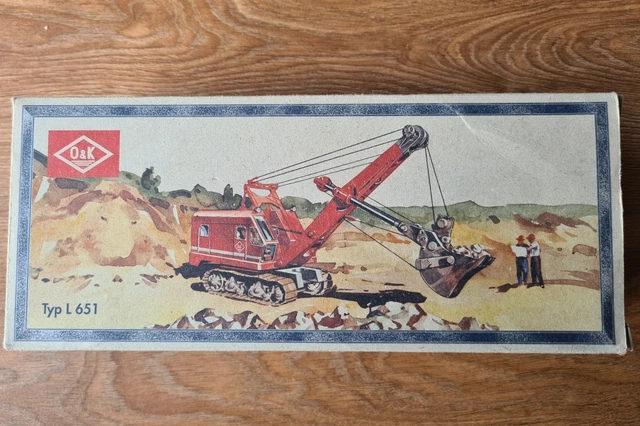 NZG 440,O&K L 651 Seilbagger mit Schleppschaufel - 1:50 Baumaschine ...
