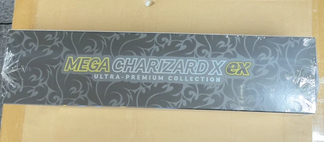 POKEMON TCG MEGA Charizard X EX Ultra Premium Collection UPC - SEALED £ ...