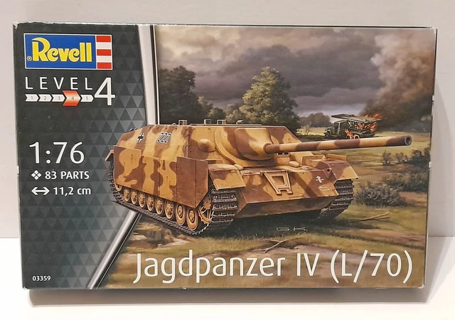 REVELL JAGDPANZER IV (L/70) Tank 1/76 Scale Model Kit New Sealed EUR 9 ...