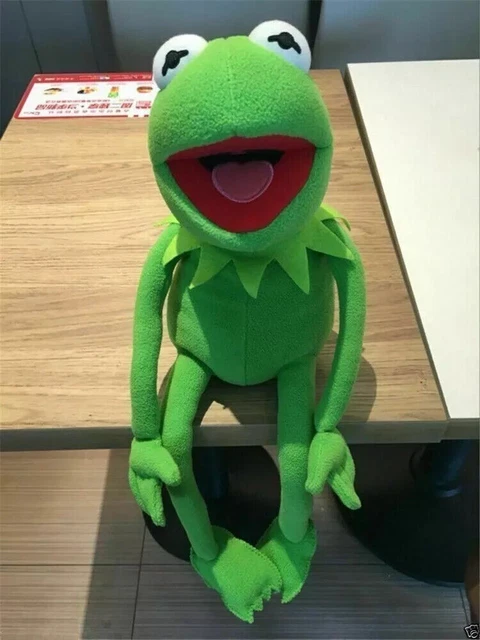 KERMIT SESAME STREET Muppets Kermit the Frog Toy Plush 18" £11.58 ...