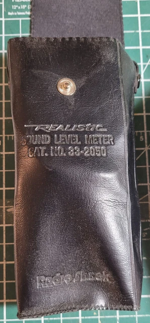 VINTAGE RADIO SHACK Realistic Sound Level Meter SPL 33-2050 w/Case ...