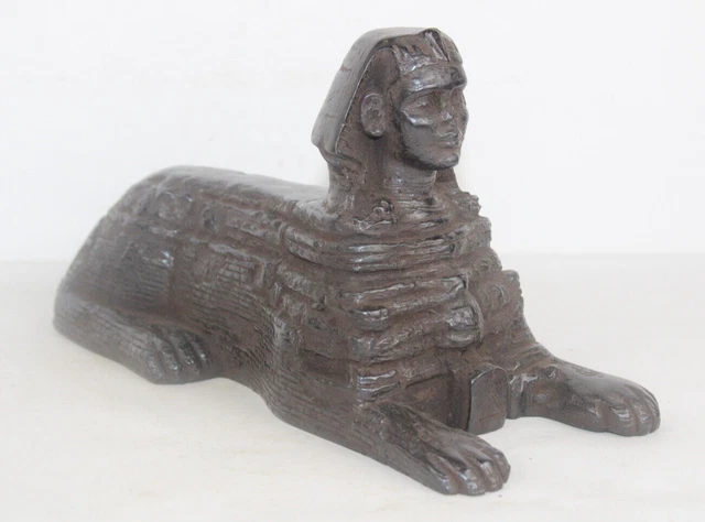 RARE ANCIENT EGYPTIAN ANTIQUE Great Sphinx Pyramids Protector Pharoh ...