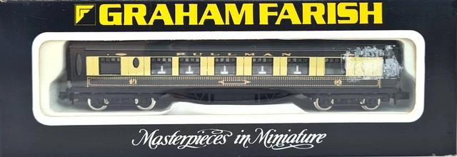 GRAHAM FARISH 0646 Pullman First Class Dining Car Coach in Umber ...