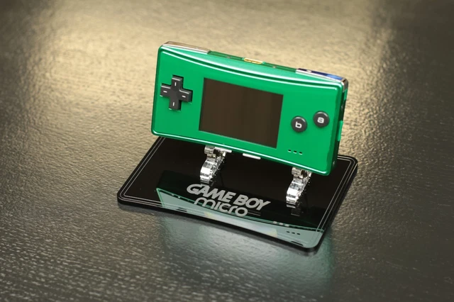 ACRYLIC DISPLAY STAND for Handheld Console Nintendo Game Boy Micro £10. ...