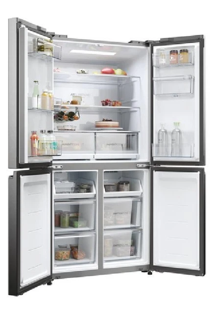 HAIER FRIGORIFERO SIDE By Side HCW58F18EWMP 507 L Platino Acciaio inox ...