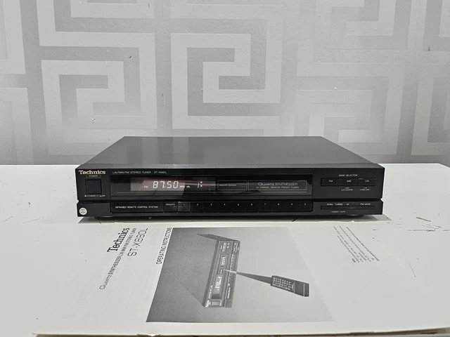 TECHNICS ST-X880L LW/MW/FM Stereo Tuner Quartz Synthesizer Hi-Fi ...
