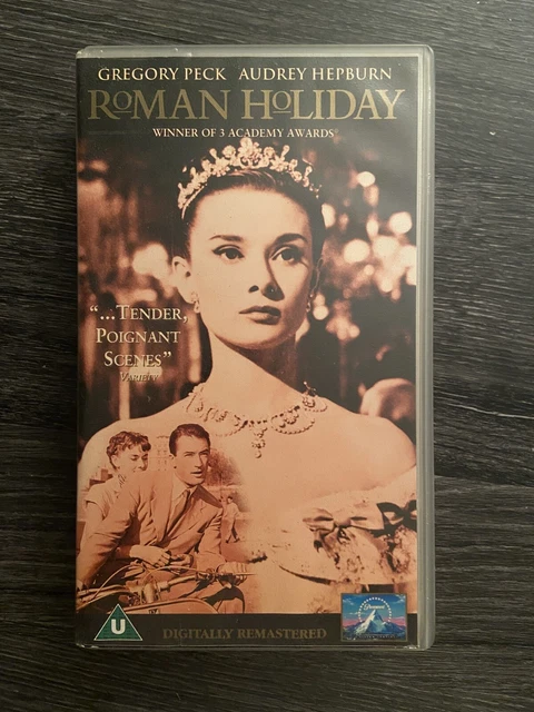 ROMAN HOLIDAY VHS Tape Audrey Hepburn £2.49 - PicClick UK