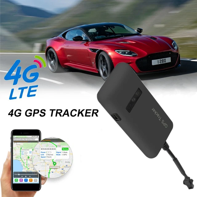 CAR REAL TIME GPS Anti-Theft Tracker 2G 4G GSM Vehicle Network Tracking ...