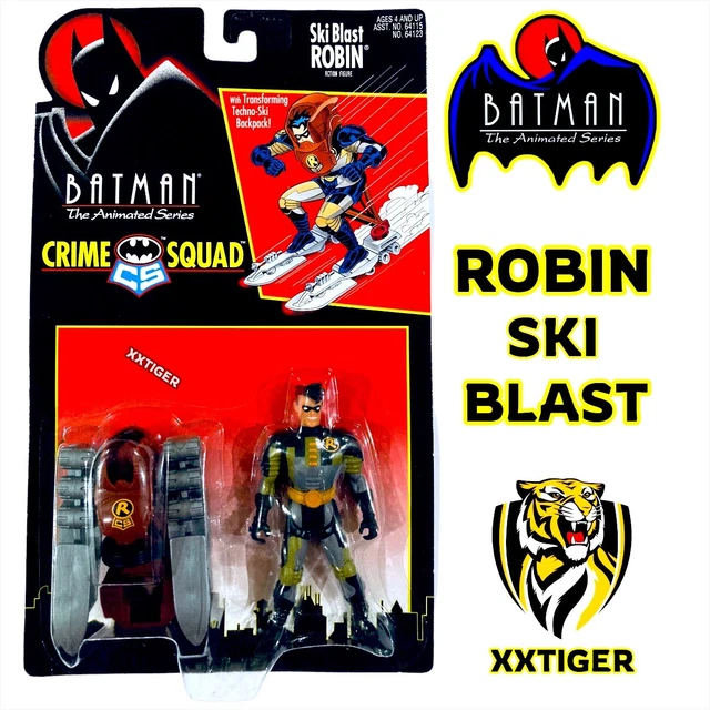 BATMAN ALFRED PENNYWORTH sealed set figure animated series kenner 90 no ...