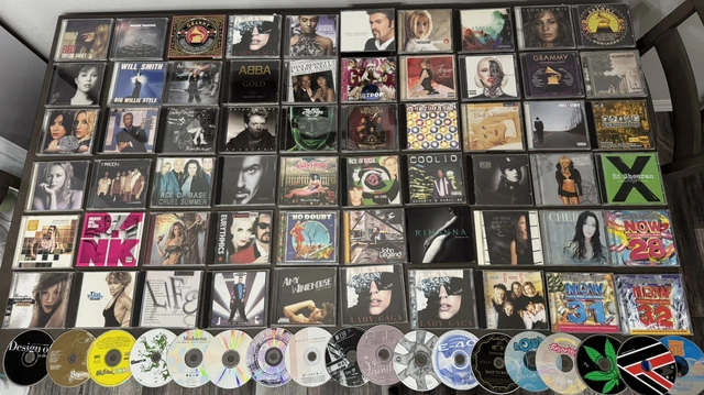 RAP HIP-HOP R&B Pop Rock Music CD Lot of 79 Various Mixed Artists $99. ...
