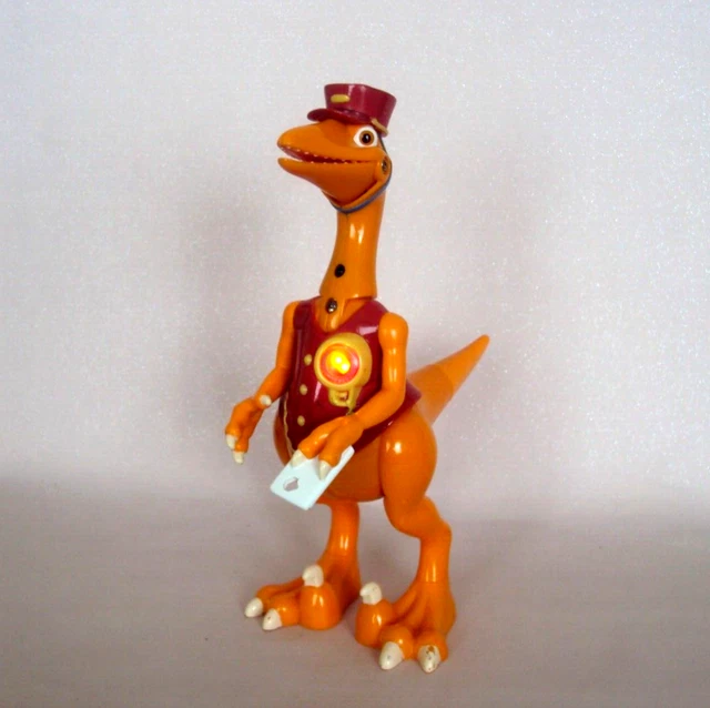 DINOSAUR TRAIN MR Conductor Interactive Figure. Talking Light Up Jim ...