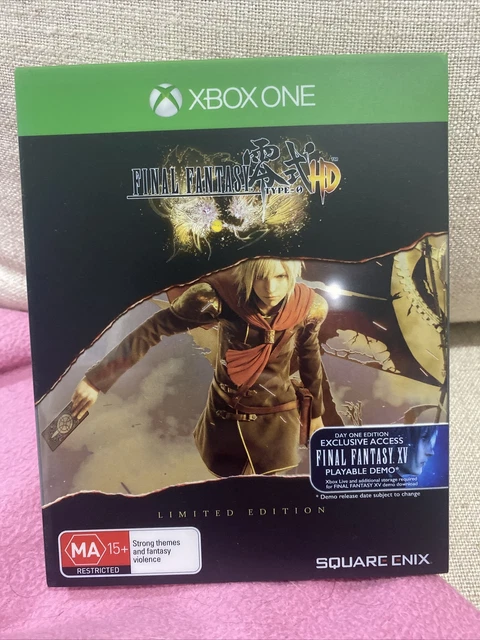 FINAL FANTASY TYPE-0 HD Limited Edition Steelbook Xbox One Microsoft ...