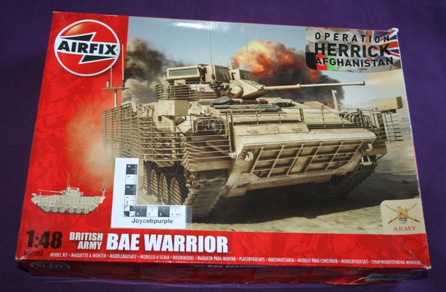 AIRFIX BAE WARRIOR 1:48 scale model AFV kit A07300. £55.00 - PicClick UK