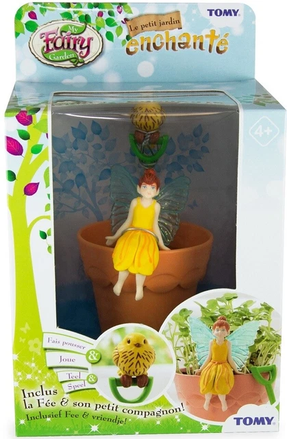 TOMY - SET du petit jardin enchanté contient une Fée Joy de couleur ...