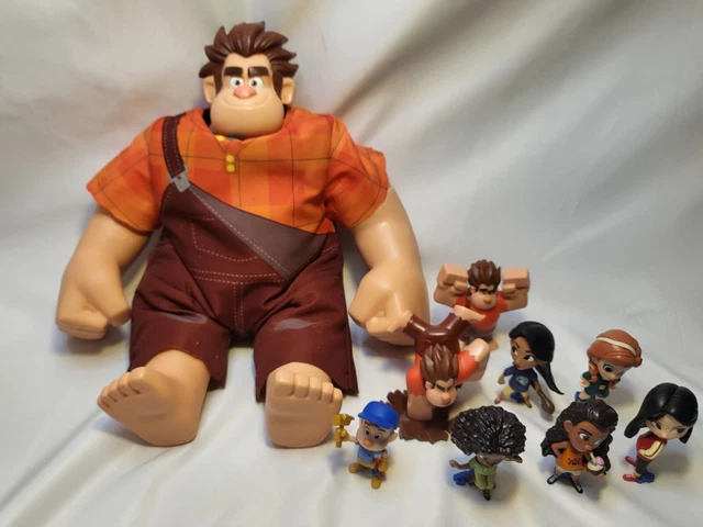 DISNEY WRECK IT Ralph Figure Set Talking Ralph With Mini Figures Felix ...