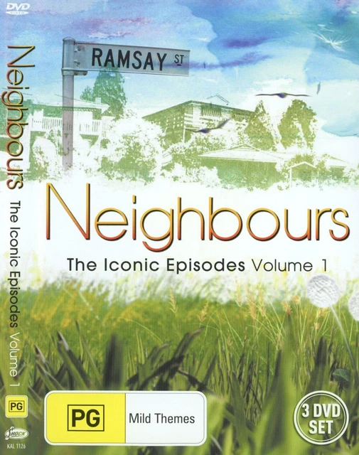NEIGHBOURS: THE ICONIC Episodes Volume 1 DVD (Region ALL) VGC 3 Disc ...