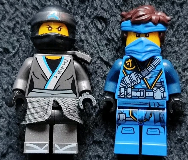 LEGO NINJAGO MINIFIGURES Nya Skirt Jay Island Armor x2 Bundle Lot ...