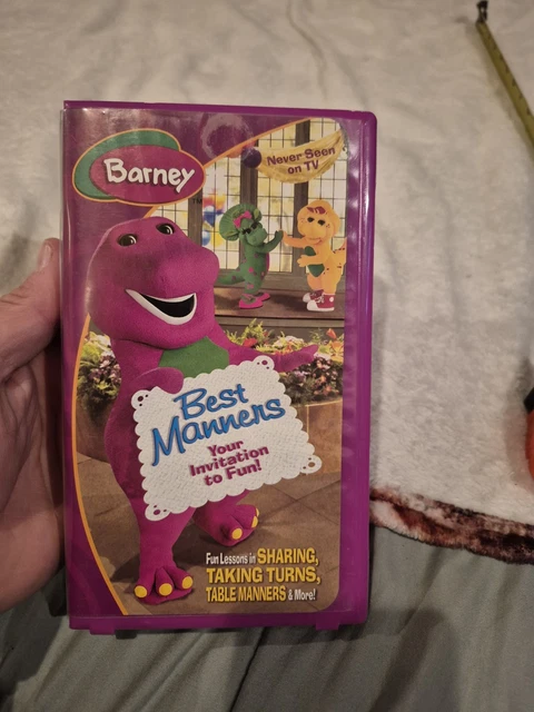 Barney Best Manners Vhs Tape 13 78 Picclick Ca