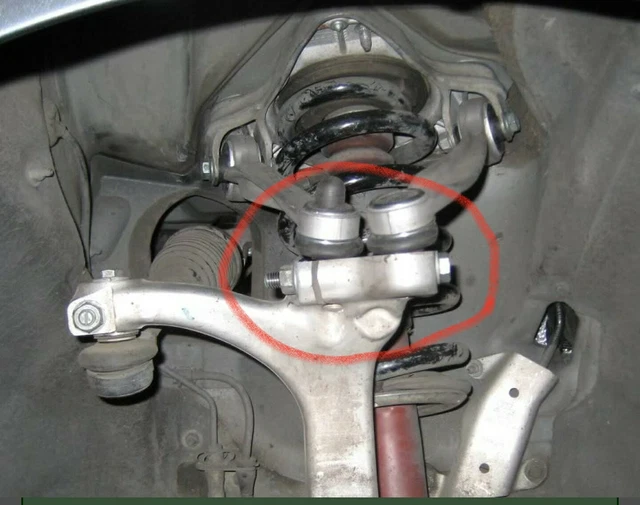 2 X FRONT Suspension Arm Pinch Bolt WHT007963 Audi A4 B8 A5 A6 C6 C7 A7 ...